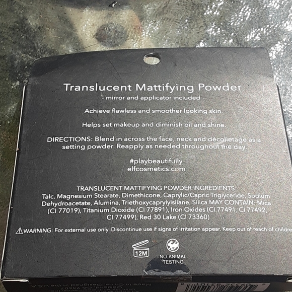 ELF | Makeup | Elf Translucent Mattifying Pressed Powder Compact | Poshmark